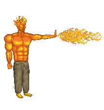 Some fire guy thing? @ PixelJoint.com
