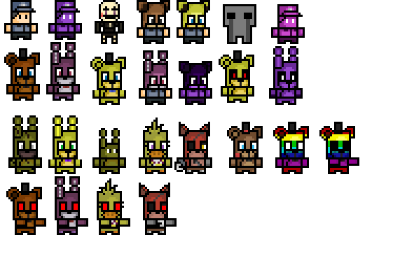 Five Night At Pixel's @ PixelJoint.com