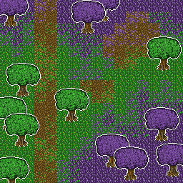 Corrupted Forest @ PixelJoint.com