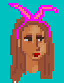 French Chick 001 @ PixelJoint.com