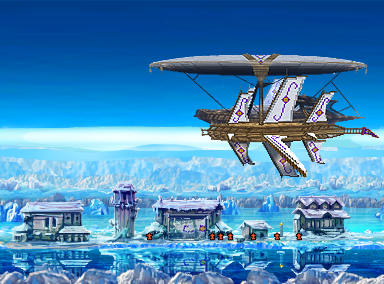 Frozen tundra environment @ PixelJoint.com