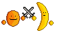 Fruit Battle @ PixelJoint.com