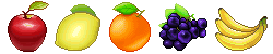 Fruit items @ PixelJoint.com