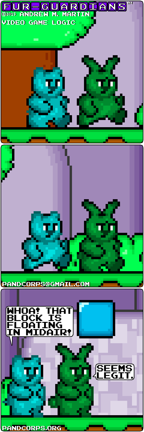 Fur-Guardians Comic 1 @ PixelJoint.com