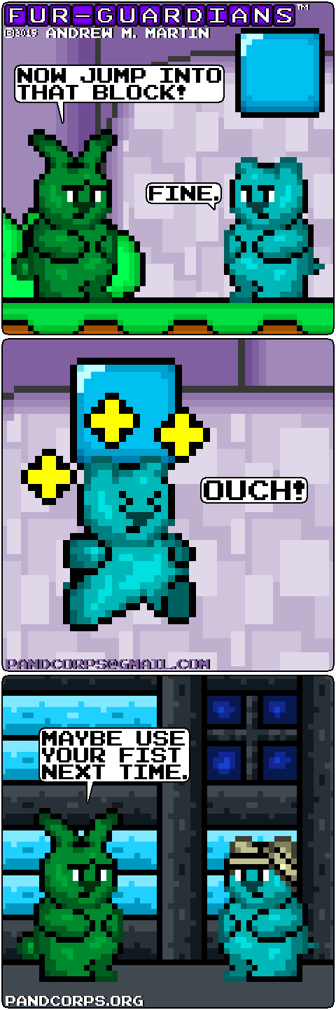 Fur-Guardians Comic 3 @ PixelJoint.com