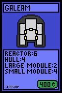 GALEAM starship @ PixelJoint.com