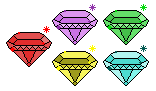 Shiny Gems @ PixelJoint.com