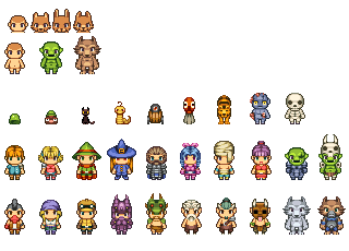 generic rpg sprites @ PixelJoint.com