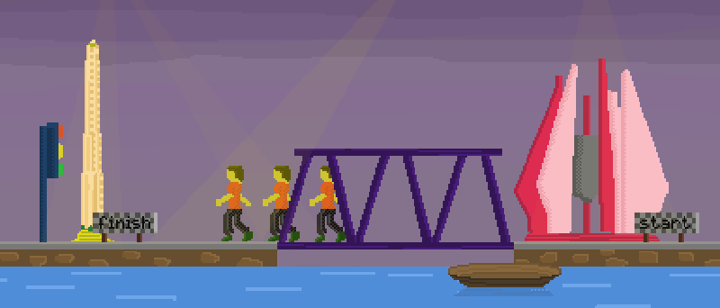 Walking Night @ PixelJoint.com