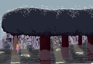 gloomy forest @ PixelJoint.com