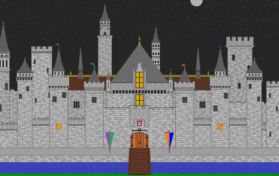 Grottpic Castle @ PixelJoint.com