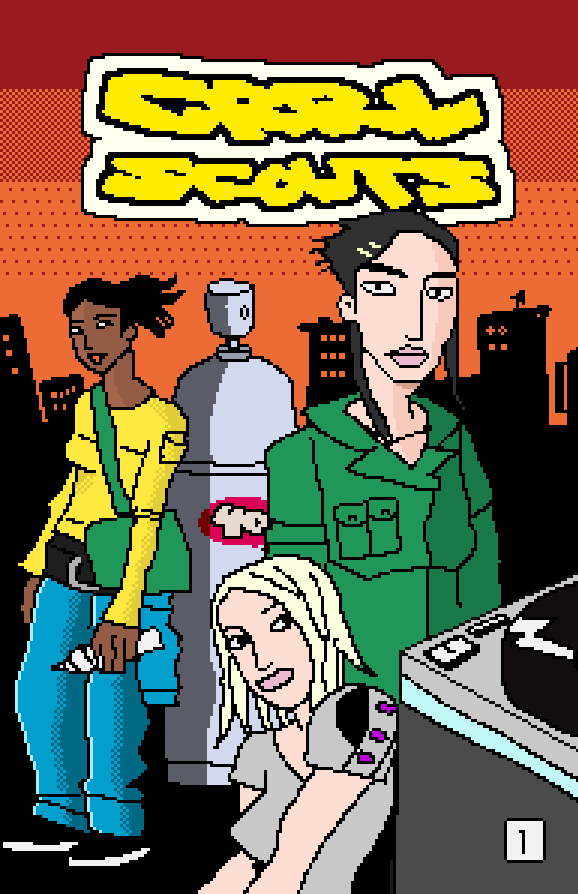Grrl Scouts Fan Art @ PixelJoint.com