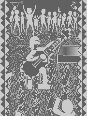 1 Bit Guitar Player and or Mob @ PixelJoint.com