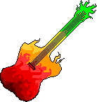 Flame Guitar @ PixelJoint.com