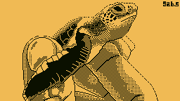 Holding a turtle @ PixelJoint.com