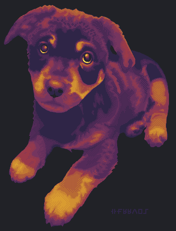 Dog @ PixelJoint.com