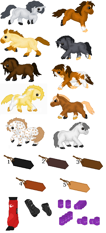 Pixel ponies + stuff @ PixelJoint.com