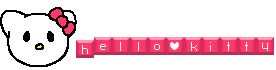 hello kitty blinkie @ PixelJoint.com