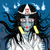 Ghost Geisha Fatuous Fire @ PixelJoint.com