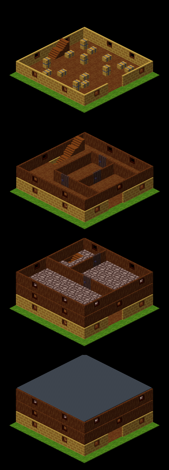 multilevel house @ PixelJoint.com