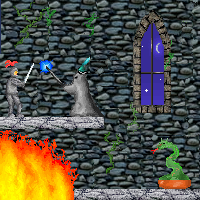 horor castle @ PixelJoint.com