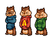 Alvin and the Chipmunks @ PixelJoint.com