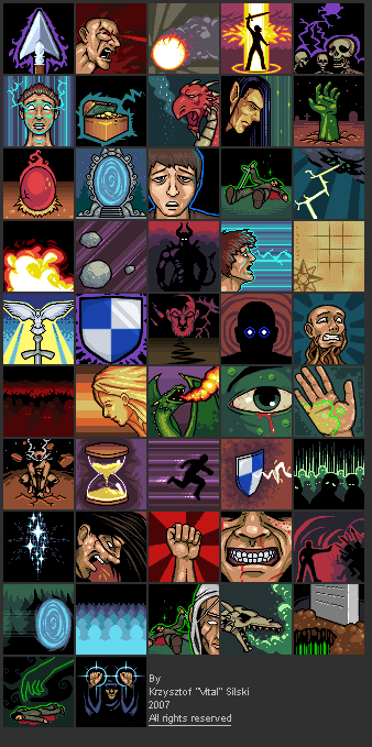 47 Icons @ PixelJoint.com