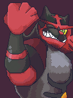 Incineroar @ PixelJoint.com