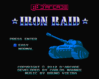 Iron Raid main screen @ PixelJoint.com