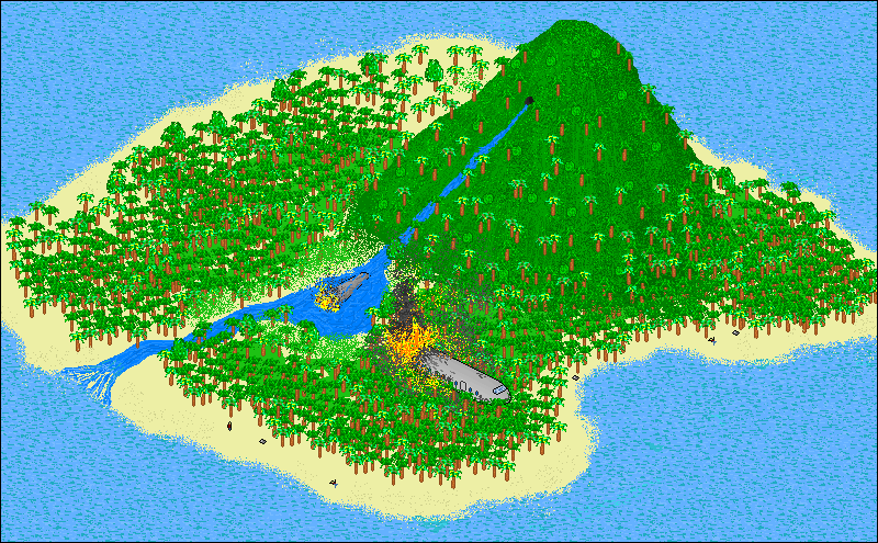 Lost island @ PixelJoint.com