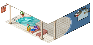 Isometric appartement balcony @ PixelJoint.com