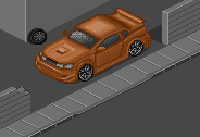 Isometric Sportscar @ PixelJoint.com
