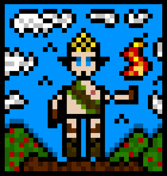 Jokberry Bush Druid @ PixelJoint.com