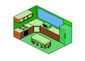 Kitchen @ PixelJoint.com