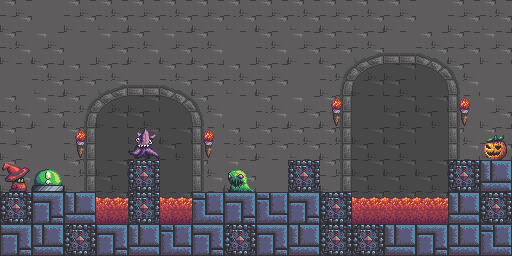 Magic Platformer Tileset Wip @ PixelJoint.com