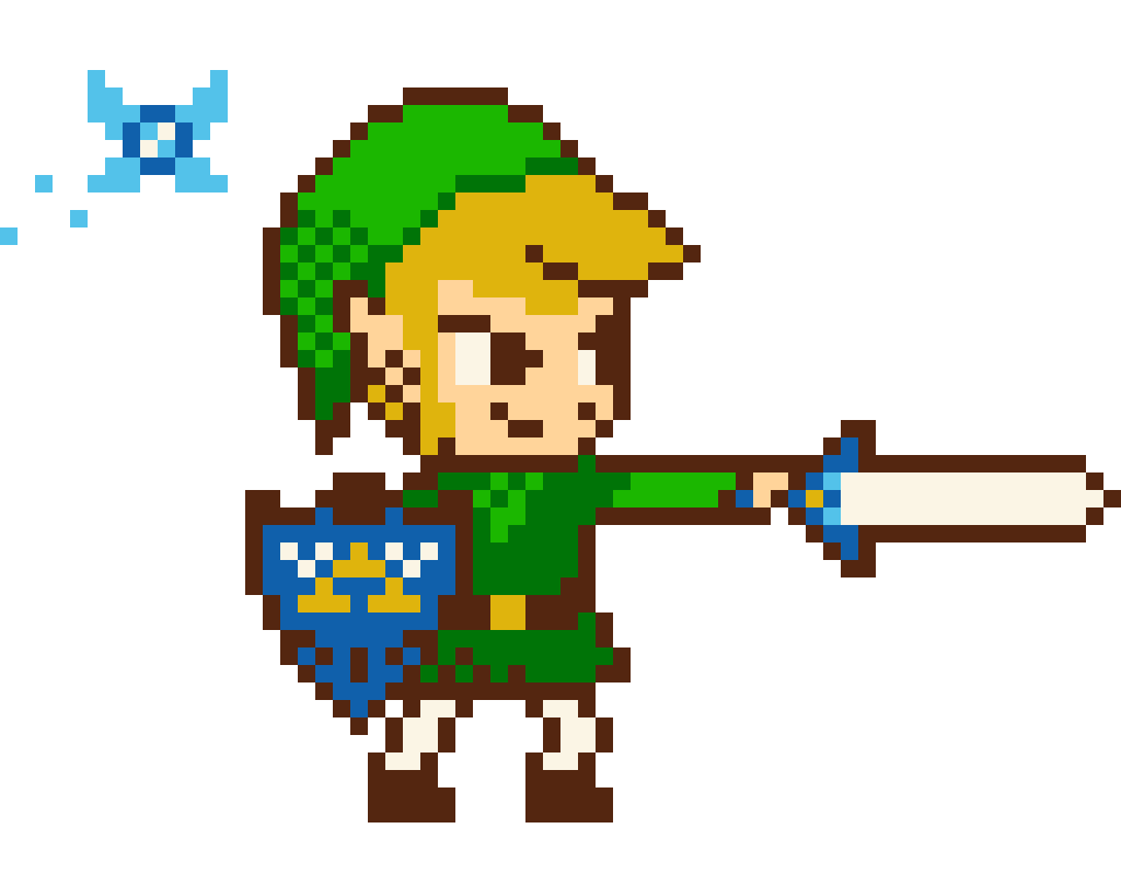 Link and Navi @ PixelJoint.com