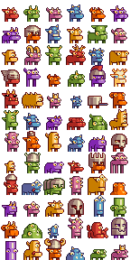 Little Monsters @ PixelJoint.com