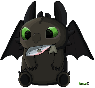 How to train your dragon - Toothless @ PixelJoint.com