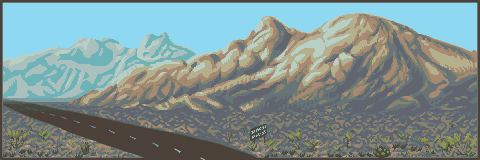 Long and Lonesome Road @ PixelJoint.com