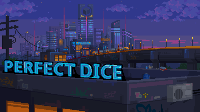 Perfect Dice main menu @ PixelJoint.com