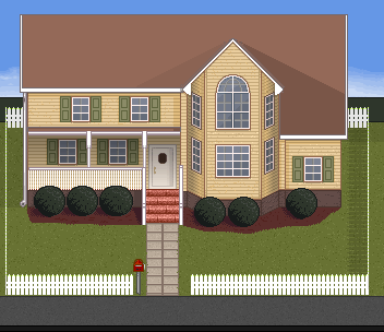 American house @ PixelJoint.com