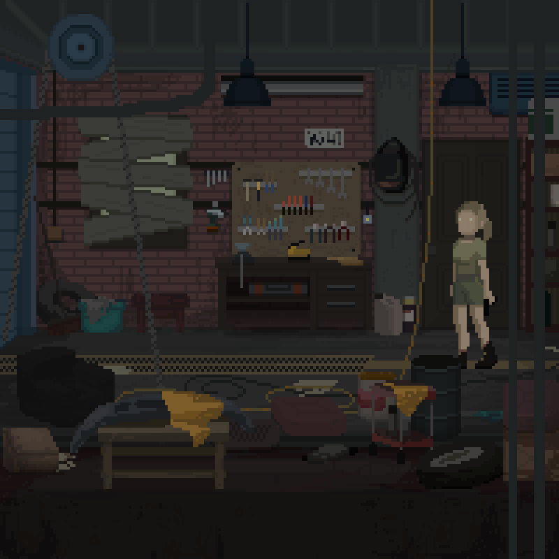 Mechanic's Workshop @ PixelJoint.com