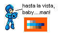 Megaman pixelArt @ PixelJoint.com