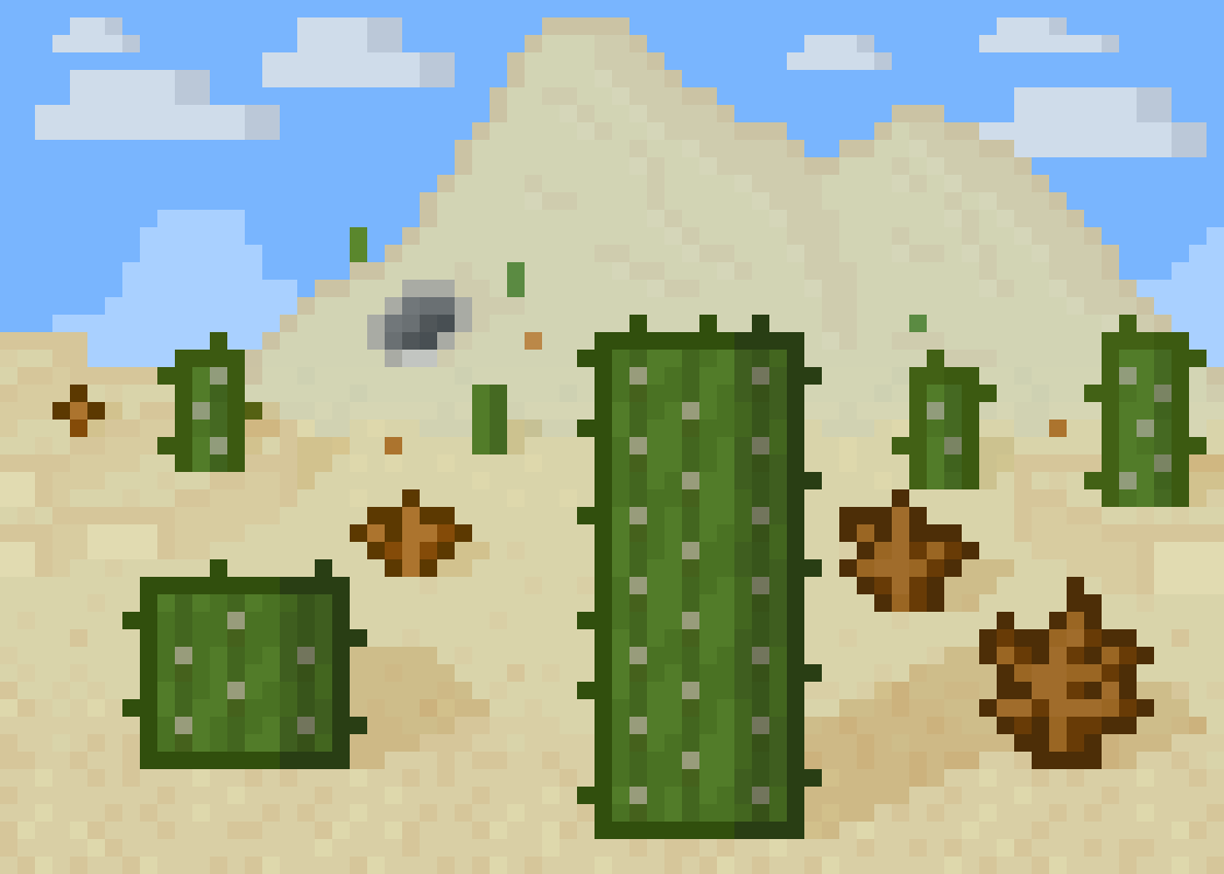 Desert Scenery @ PixelJoint.com