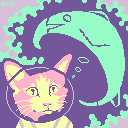 Moon Fish @ PixelJoint.com