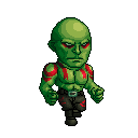 Walking Muscle Man @ PixelJoint.com