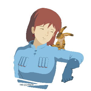 Nausicaa and Fox Squirrel @ PixelJoint.com