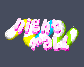 Bubble Gum logo for Nightfall @ PixelJoint.com