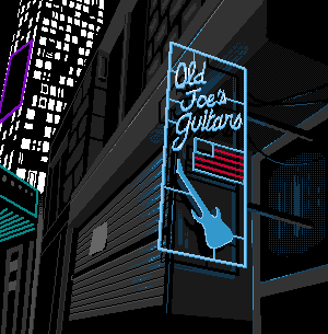 old joe's guitars @ PixelJoint.com