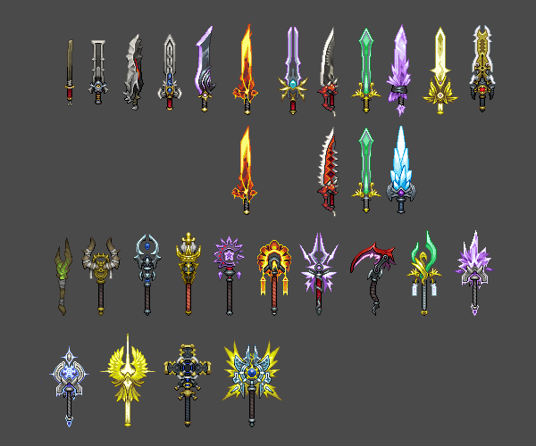OldStuff Weapons 02 @ PixelJoint.com